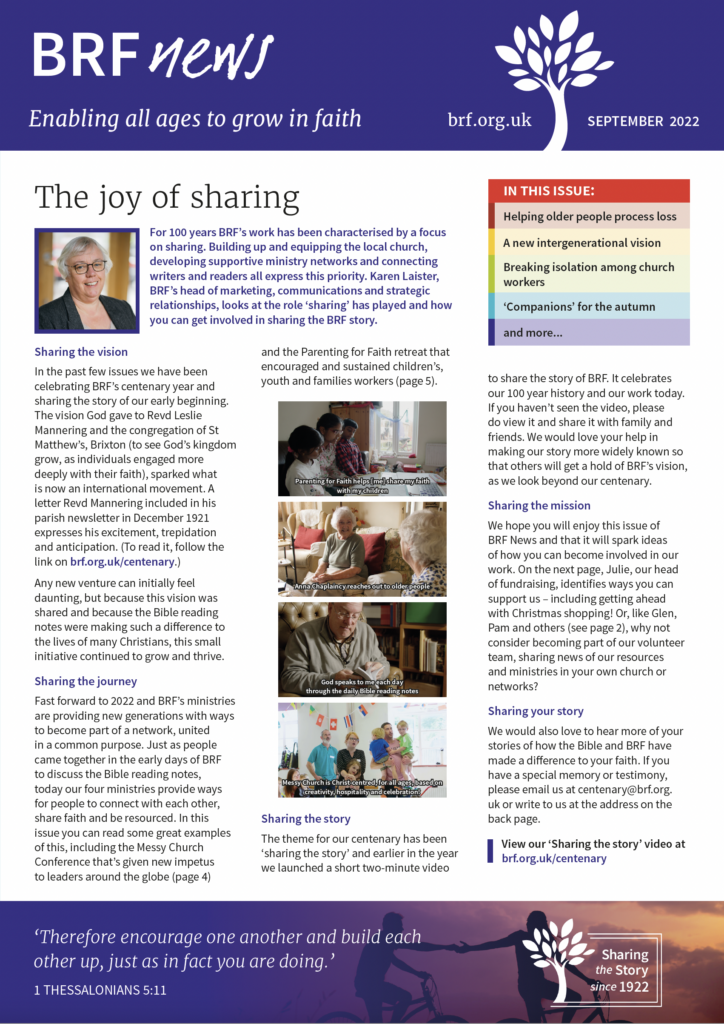 BRF | Leading Christian charity enabling ministry and mission | Better ...